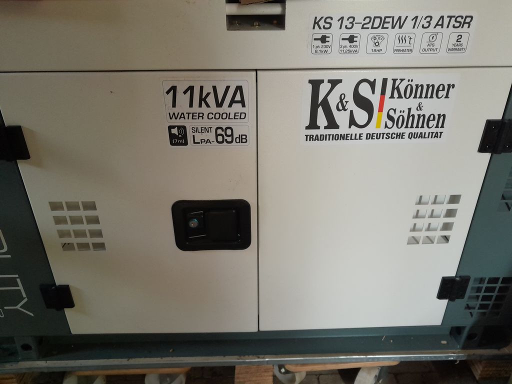 Sonstige: Diesel Generator Könner&Söhnen KS13-2DEW gebraucht kaufen ...