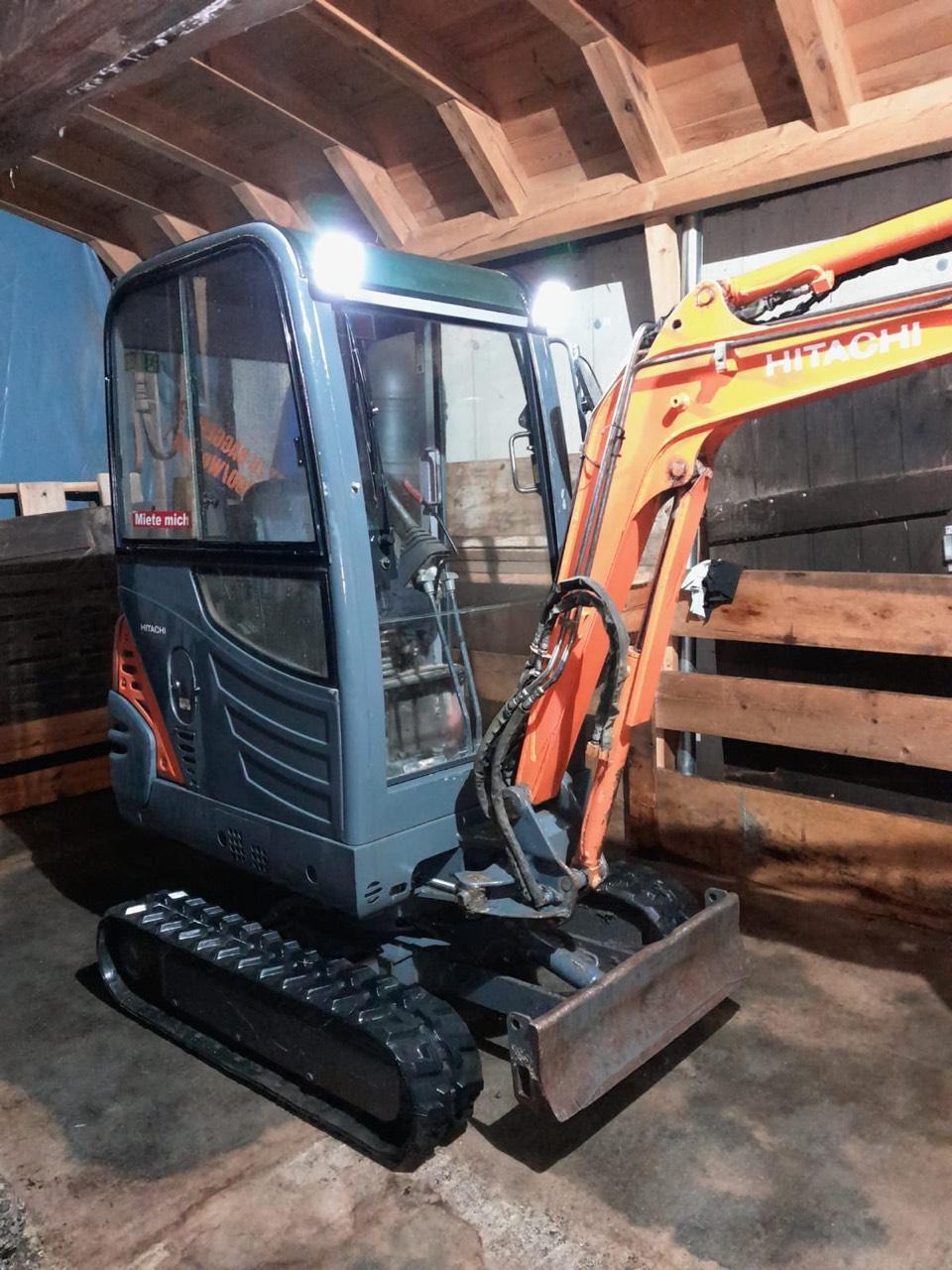 Minibagger: Minibagger Hitachi ZX18 CLR gebraucht kaufen - Landwirt.com