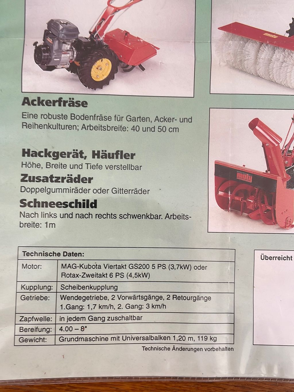 Reicher Mann beschäftigt Wette moty schneefräse Überwältigen ...