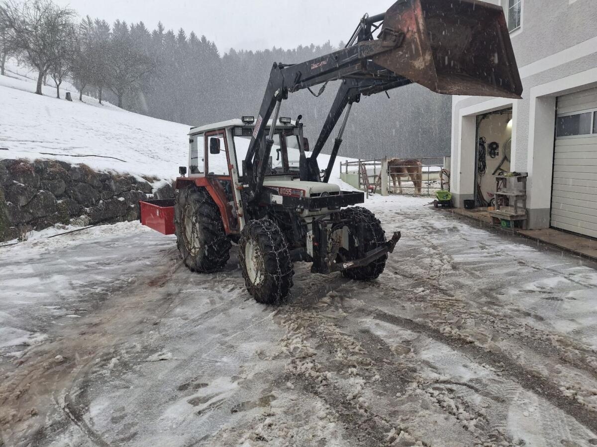 Frontlader: Frontlader Steyr 8055 kaufen · Landwirt.com